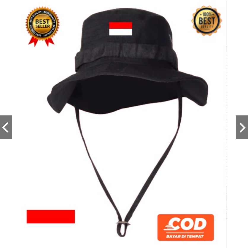 Jual topi rimba logo bendera merah putih pesanan | Shopee Indonesia