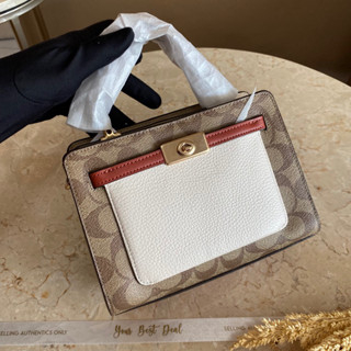 Jual Coach Mini Lane Top Handle | Shopee Indonesia