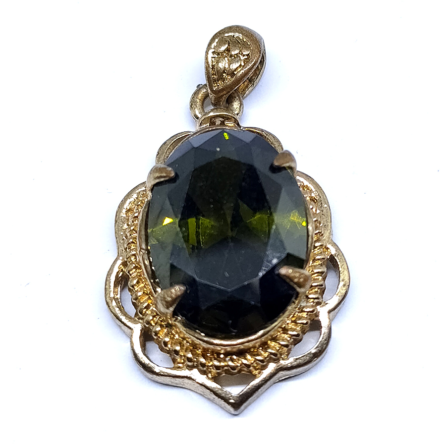Jual Liontin Batu Peridot Oval Cutting Kode 2282 | Shopee Indonesia