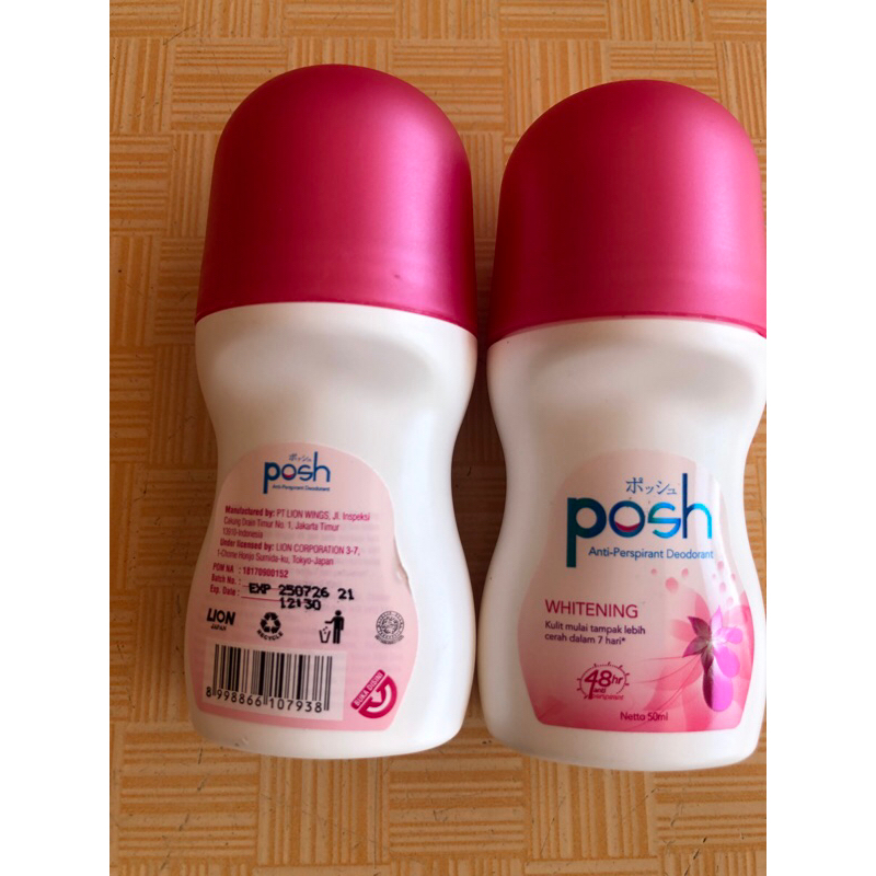 Jual deodorant POSH 50ml | Shopee Indonesia