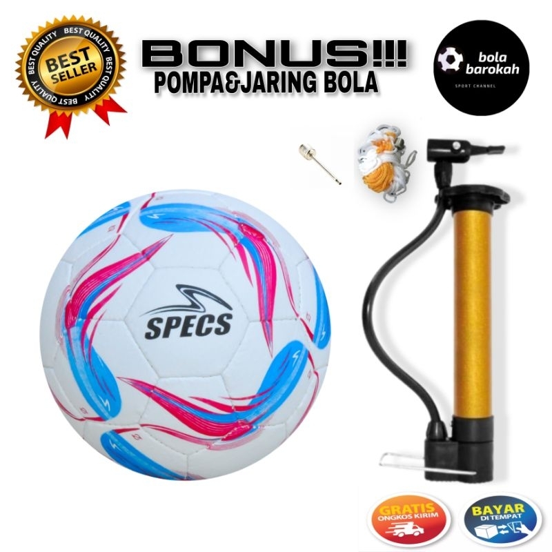 Jual Bola sepak size 5 /bola kaki / bola bliter dijahit manual bonus ...