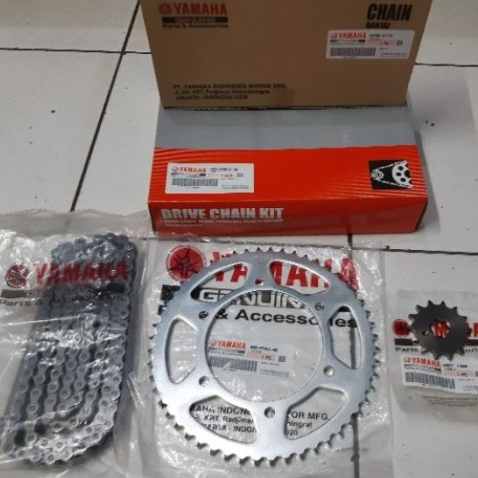 Jual Gear Gir Rantai Set Yamaha MT15, XSR 155 B8D-W001A-00 | Shopee Indonesia