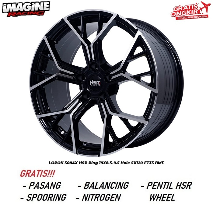 Jual Velg racing mobil bmw landrover vw ring 19 pcd 5x120 hsr lopok | Shopee Indonesia
