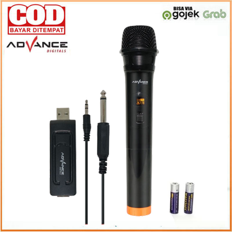 Jual Advance MIC-101 Mic Tanpa Kabel Professional Microphone Wireless | Shopee Indonesia