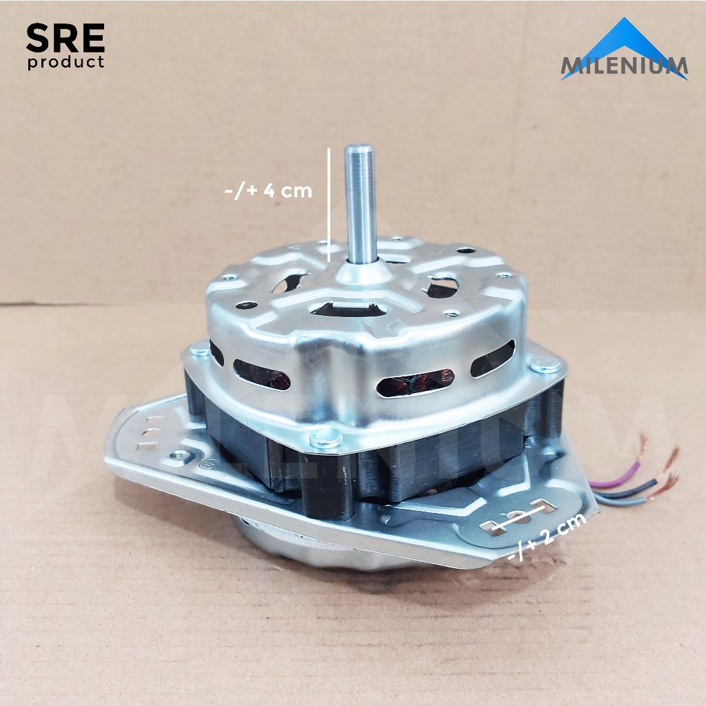 Jual Dinamo Spin Mesin Cuci SHARP Tembaga / Mesin / Motor Pengering Mesin Cuci 70 watt diameter ...