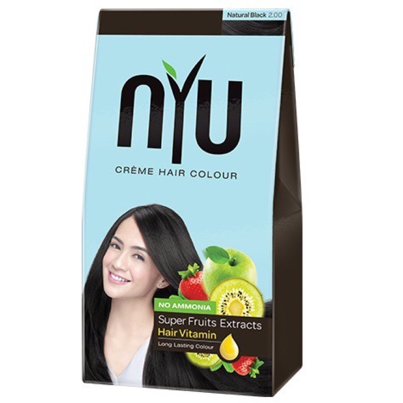 Jual Waves - BPOM NYU CREME HAIR COLOUR NATURAL BLACK / NYU CREME HAIR ...