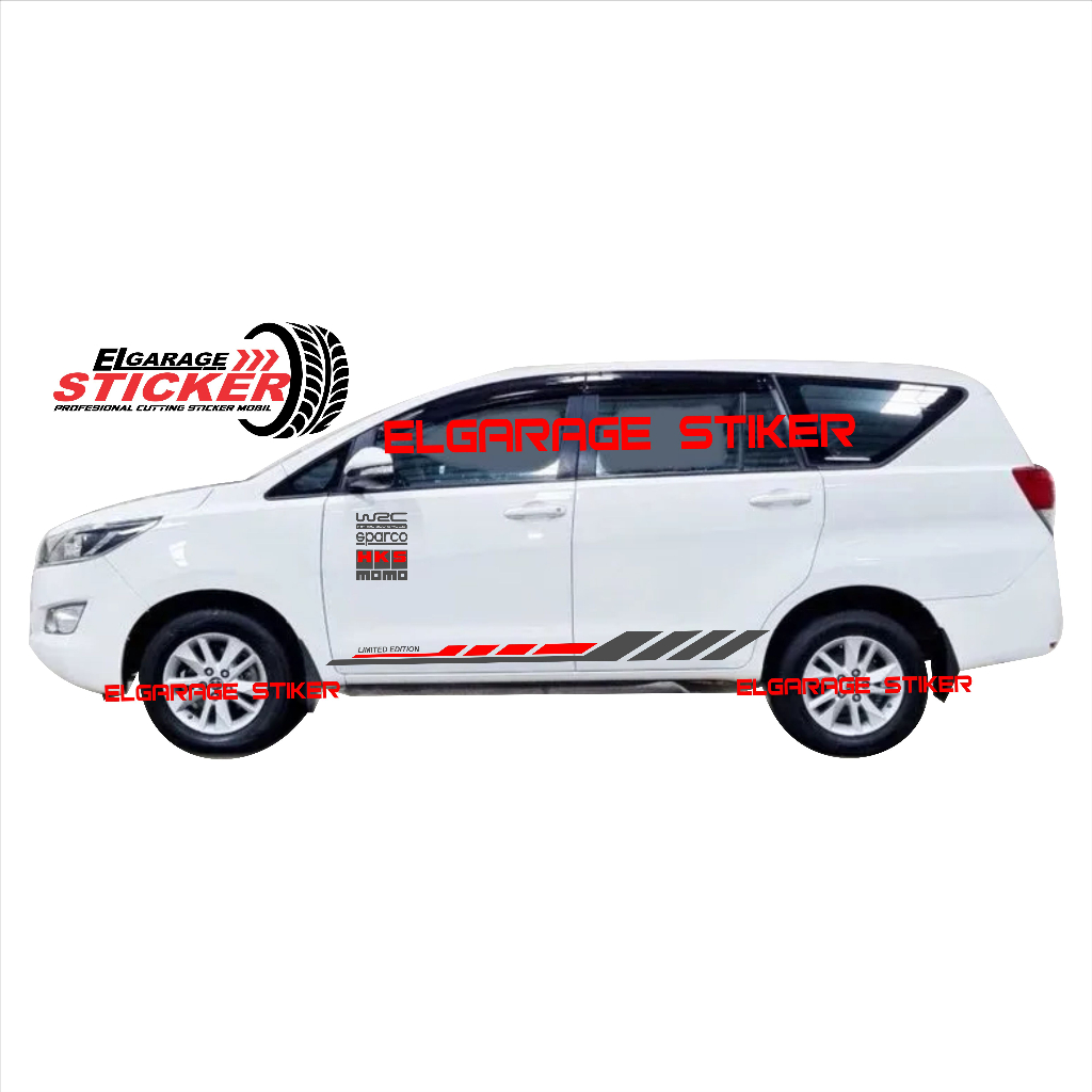 Jual Stiker mobil innova cutting stiker striping limited edition stiker ...