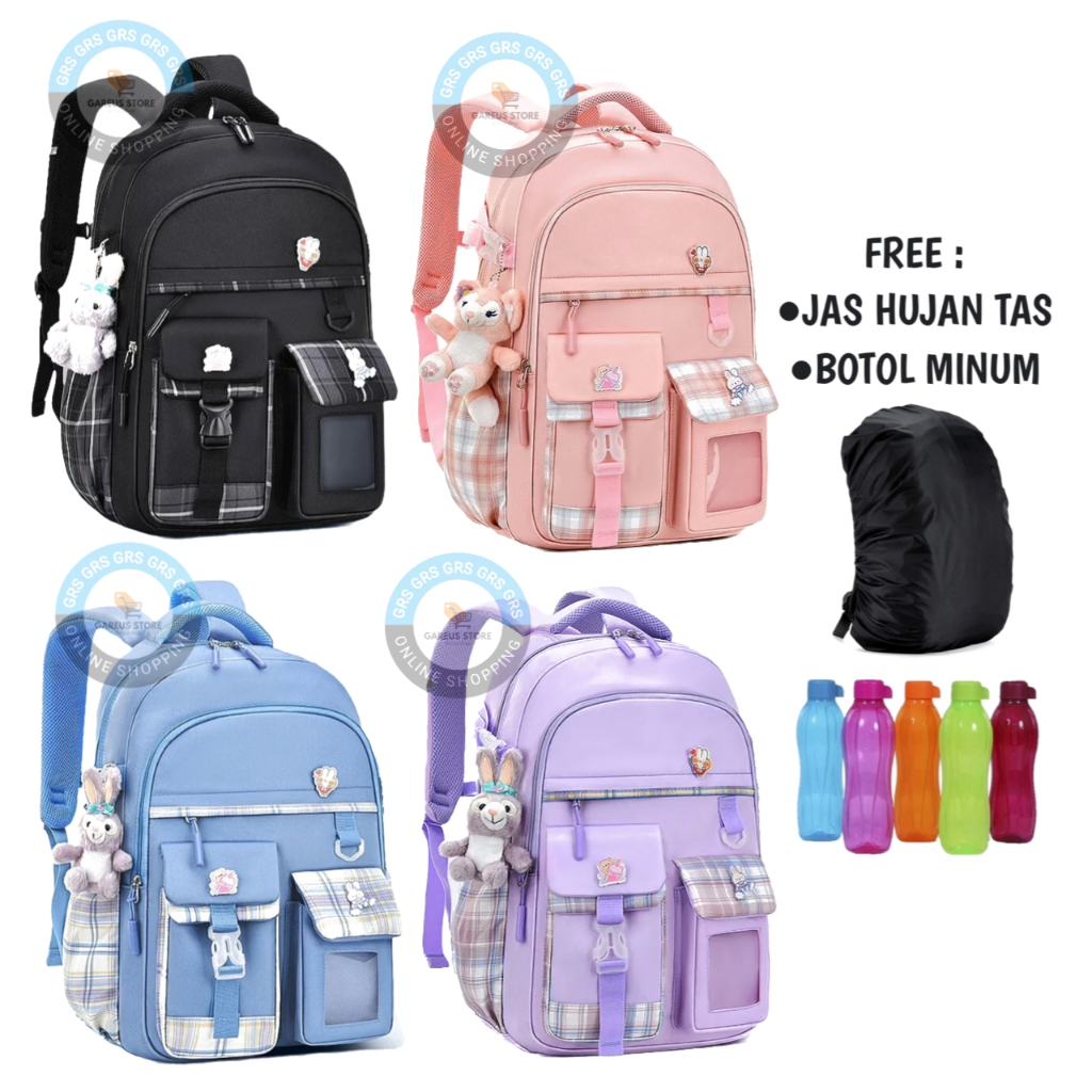 Jual TAS RANSEL SEKOLAH ANAK PEREMPUAN SD SMP MODEL TERBARU KOREA | Shopee Indonesia