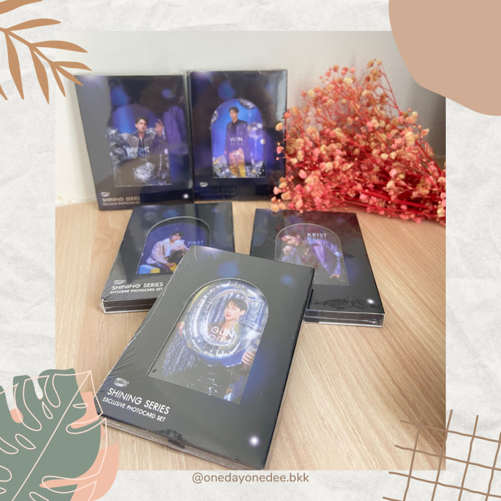 Jual [READY STOCK] SHINING SERIES EXCLUSIVE PHOTOCARD SET | GMMTV OFFICIAL MERCHANDISE | Shopee ...