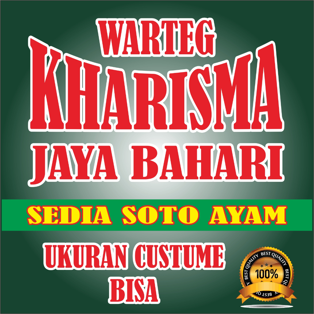 Jual STIKER WARTEG DESIGN CUSTOME UKURAN SESUAI YANG DIINGINKAN CUSTOM ...