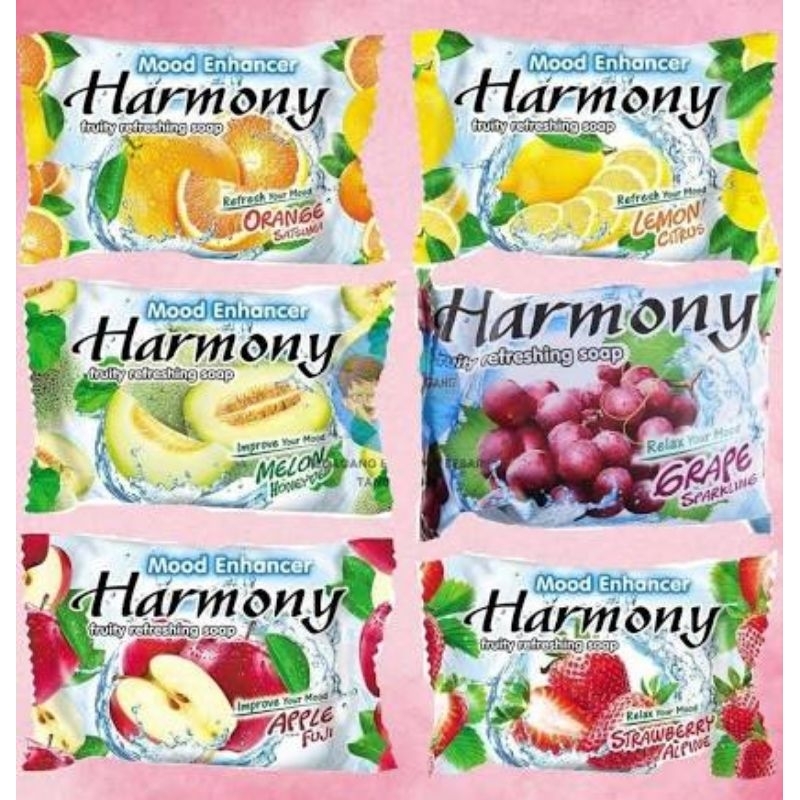 Jual HARMONY SABUN BATANG 70GR/HARMONY FRUITY SOAP 70GR | Shopee Indonesia