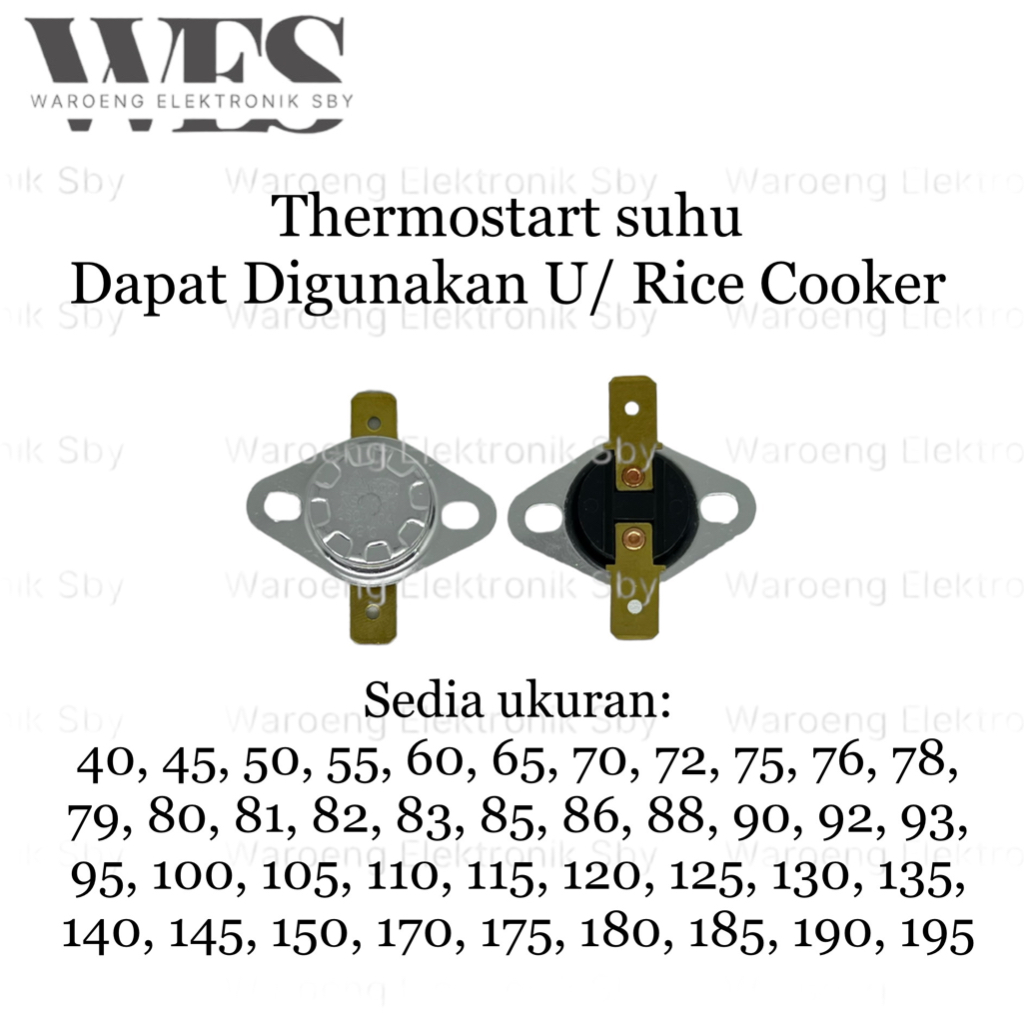 Jual THERMOSTART BIMETAL DISPENSER MAJIC COM RICE COOKER | Shopee Indonesia
