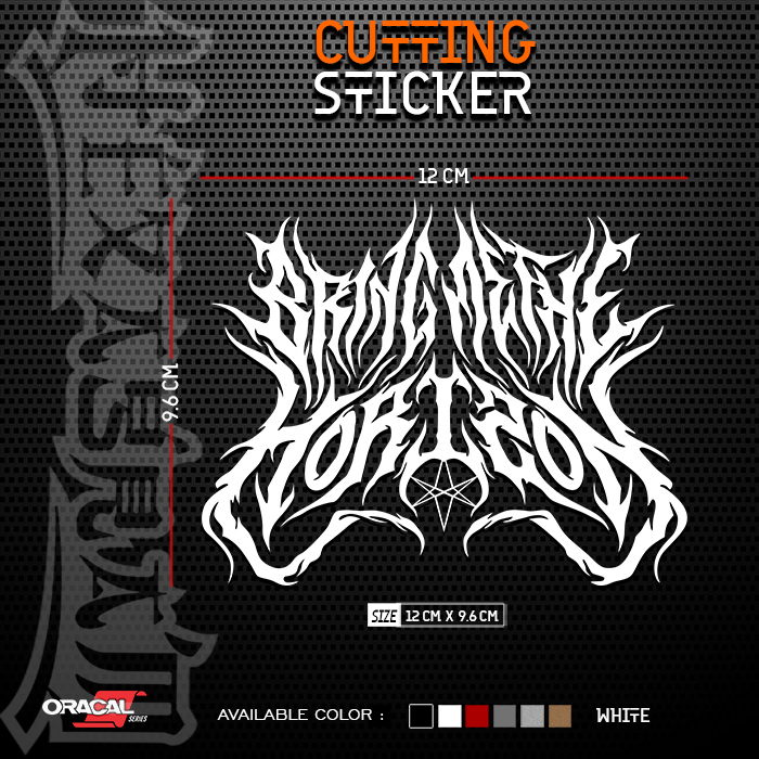 Jual Cutting Sticker BRING ME THE HORIZON New Text Logo | Stiker ...