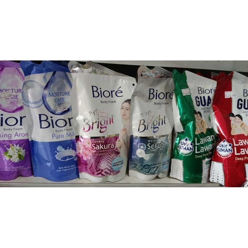 Jual Biore sabun mandi cair refill 400 ml | Shopee Indonesia