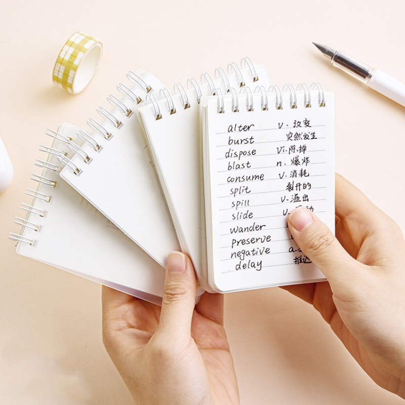 Jual A7 BUKU MINI/NOTEBOOK RING MOTIF / BUKU CATATAN RING / BUKU TULIS ...