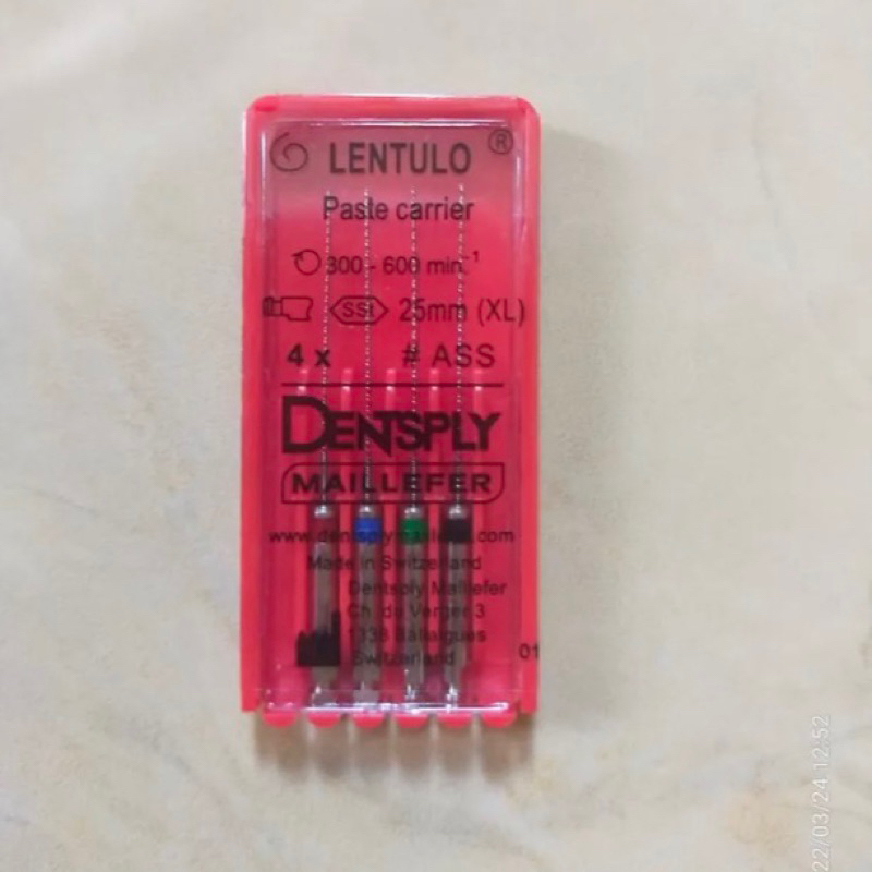 Jual Dental jarum lentulo dentsply 21mm 25mm paste carriers endo ...