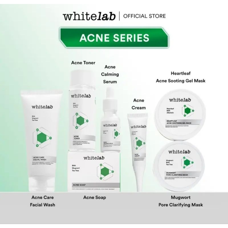 Jual WHITELAB / WHITE LAB ACNE SERIES / Cream pencegah jerawat | Shopee ...