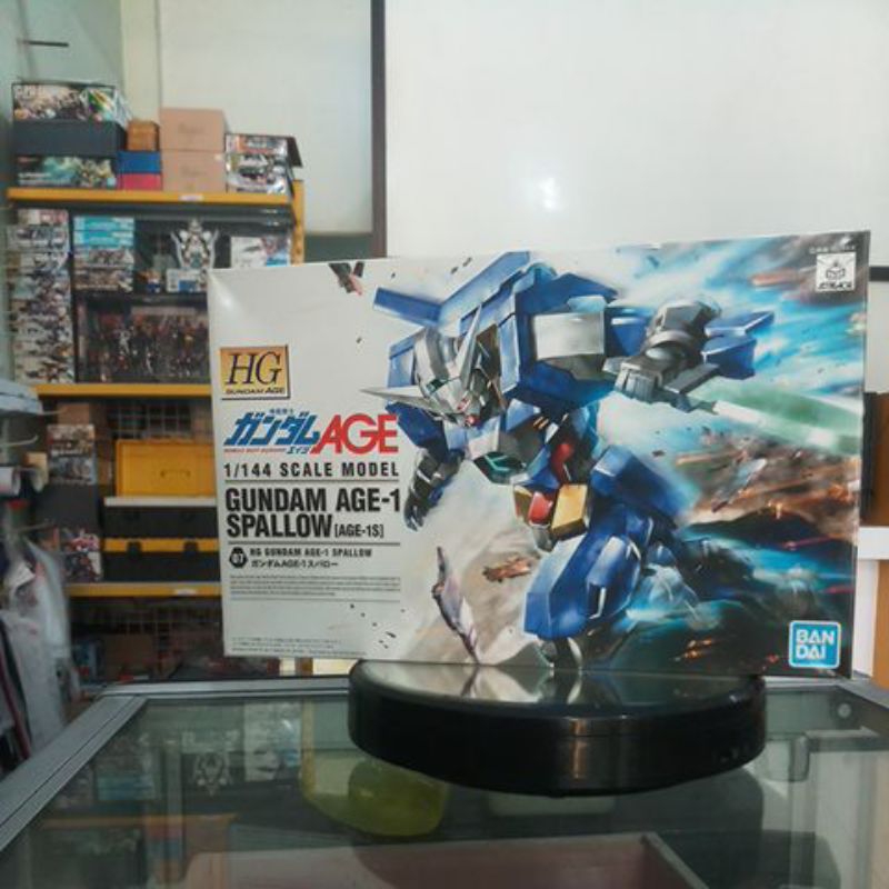 Jual Gunpla Kit HG 1/144 Bandai Gundam Age 1 Spallow | Shopee Indonesia