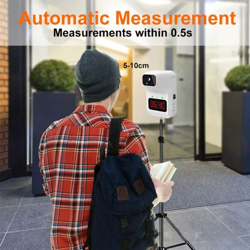 Jual BUNDLING PAKET SET 2IN1 STANDING THERMOMETER INFRARED TEMBAK MINI ...