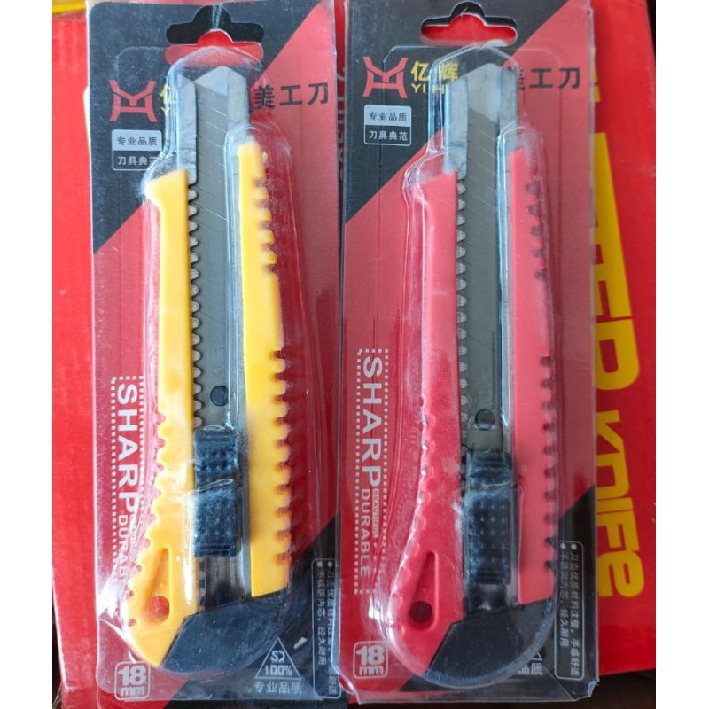 Jual pisau cutter besar / cutter sharp / pisau / cutter besar / kater ...