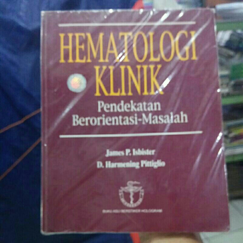 Jual BUKU BEKAS HEMATOLOGI KLINIK PENDEKATAN BERORIENTASI - MASALAH ...