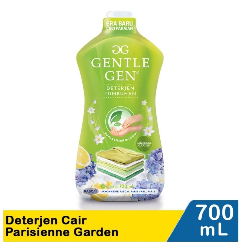 Jual Gentle gen detergent tumbuhan parisienne 700 ml | Shopee Indonesia