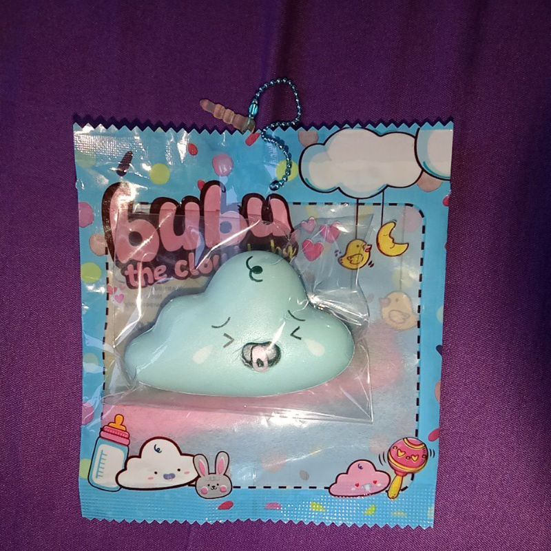 Jual Squishy mini bubu the cloud blue | Shopee Indonesia