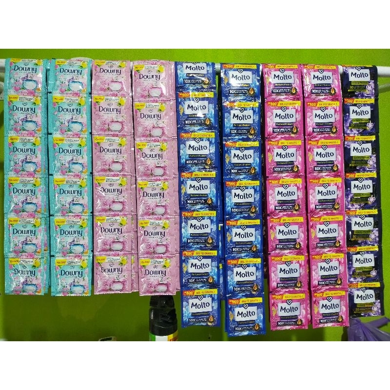 Jual MOLTO / DOWNY Sachet All Varian Harga PER RENCENG isi 12 | Shopee ...