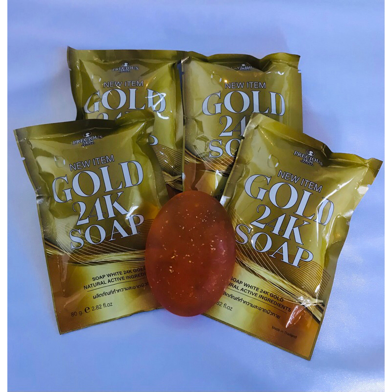 Jual Precious Skin Gold 24K Soap New Item Original Thailand | Shopee ...