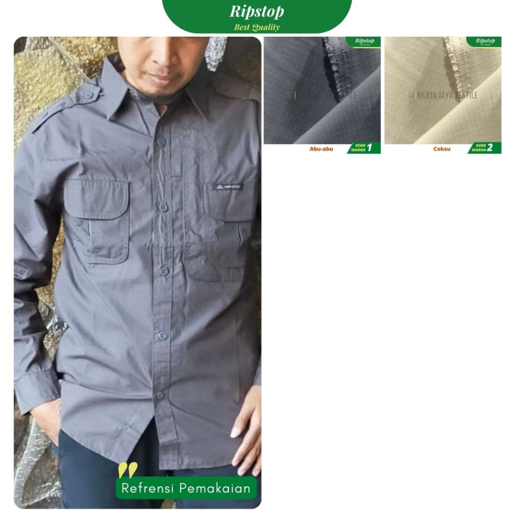 Jual Kain Ripstop Untuk Celana Kompol, Celana Tactical, Jaket Bomber ...