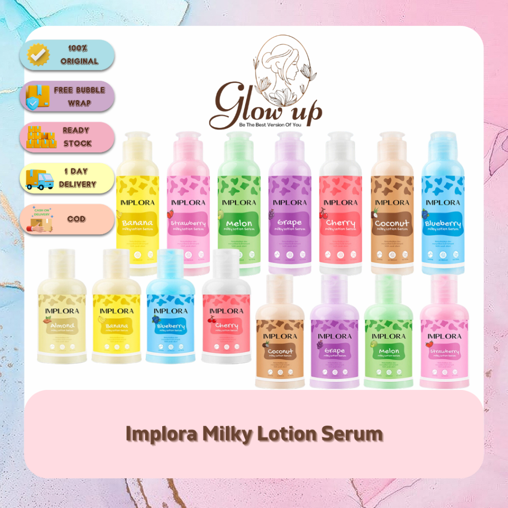 Jual Implora Milky Lotion Serum | Shopee Indonesia