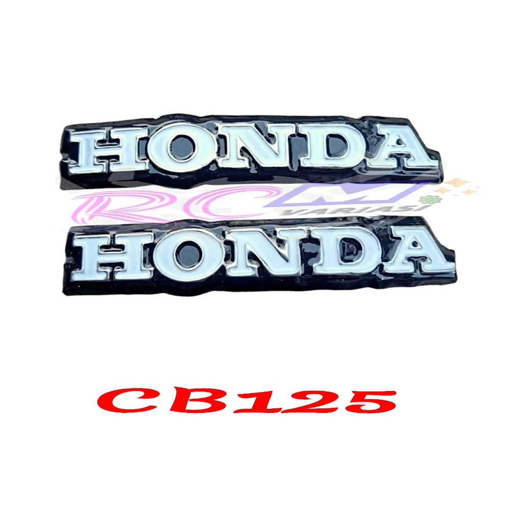 Jual Logo emblem tangki CB 125 emblem Honda tangki cb | Shopee Indonesia