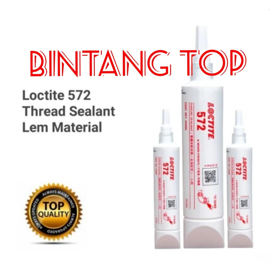 Jual LOCTITE THREAD SEALANT 572 50ML - LEM LOCTITE 572 50 ML ORIGINAL | Shopee Indonesia