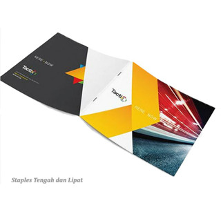 Jual Sampul Buku Booklet / Jilid Booklet (Buku Steples Tengah) | Shopee ...