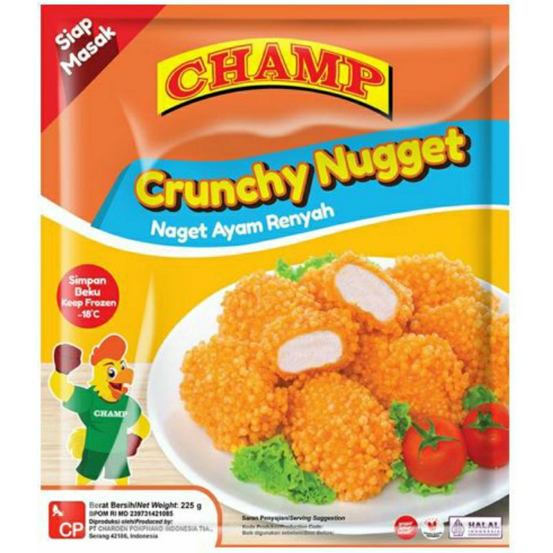 Jual Champ crunchy nugget 225gr | Shopee Indonesia