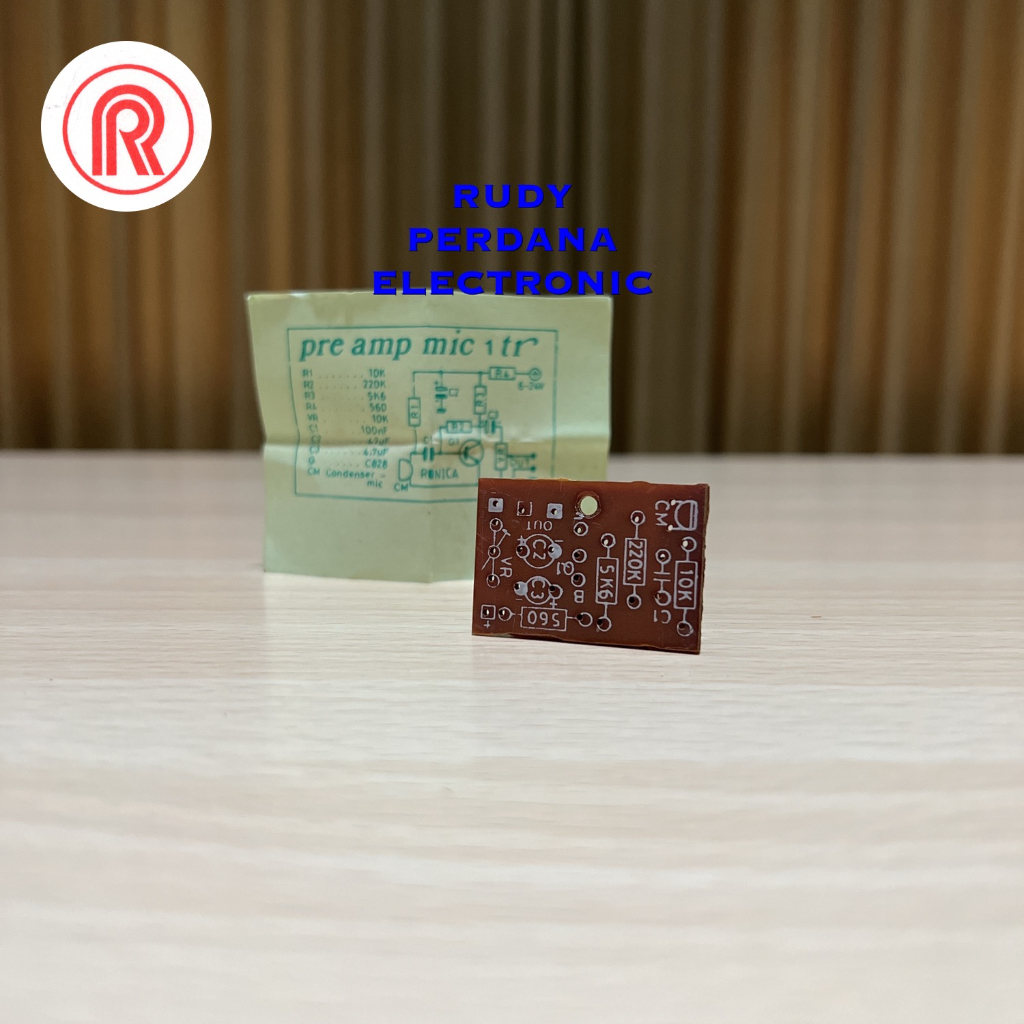 Jual PCB MODUL STEREO PRE AMP MIK MIC MICROPHONE AUDIO SOUND SYSTEM ...