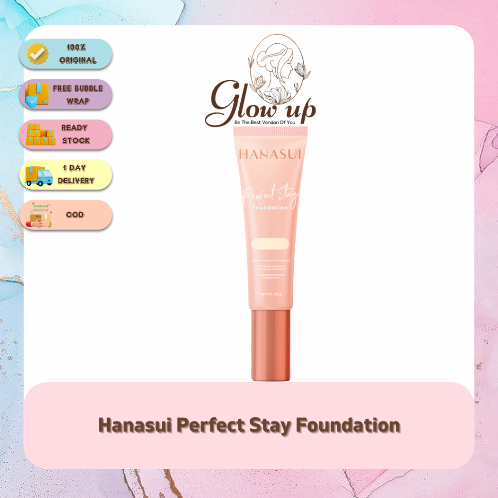 Jual Hanasui Perfect Stay Foundation | Shopee Indonesia