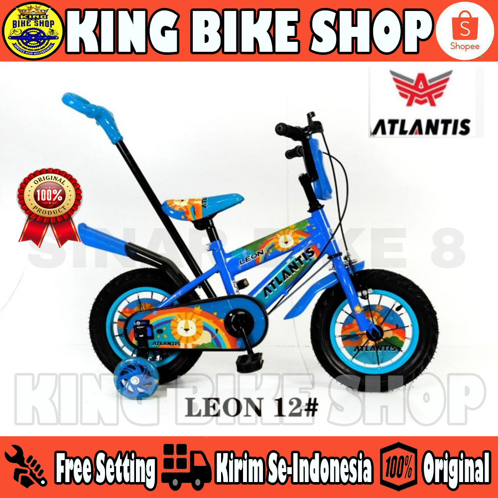 Jual Sepeda Anak Laki BMX ATLANTIS LEON Stir Ukuran 12 Inch | Shopee ...