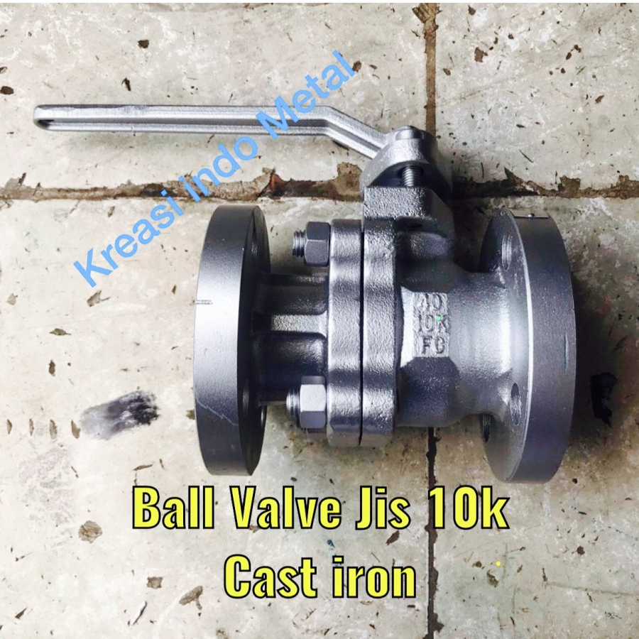 Jual 11/2” Ball valve Jis 10K ; 1,5 inch Stop kran 10 K Cast iron DN40 40 | Shopee Indonesia