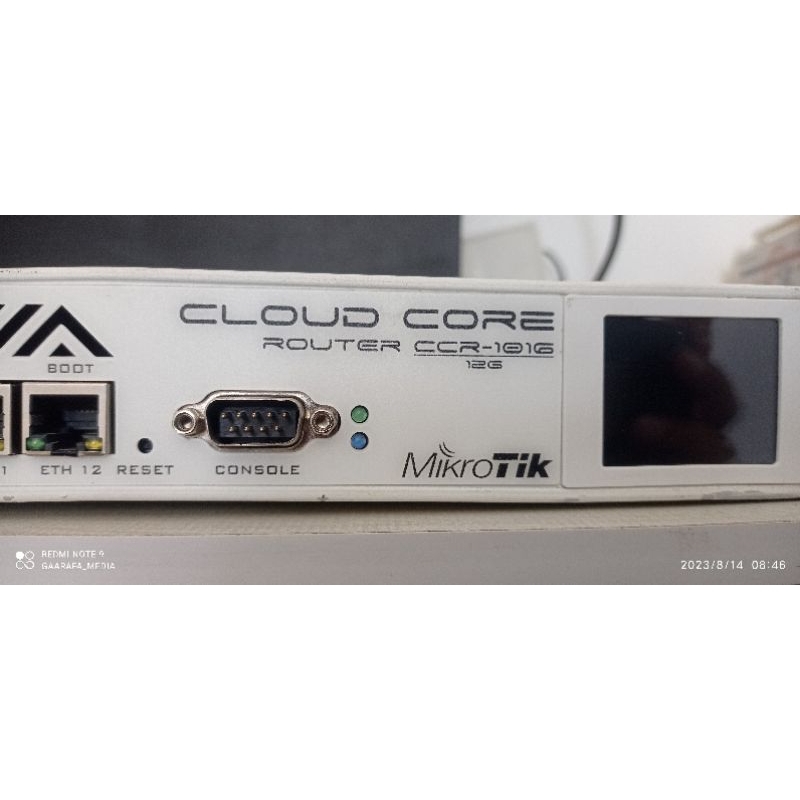 Jual mikrotik CCR-1016-12G (Minus Touchscreen) | Shopee Indonesia