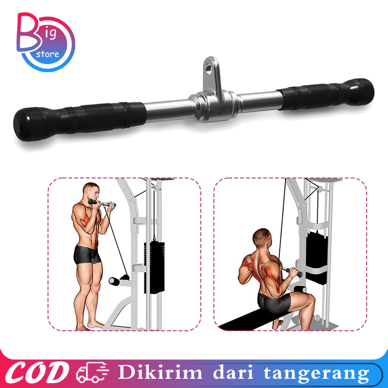 Jual Fitness Pull Down Bar 50cm Stick Rowing Pulldown Bar Alat Fitness ...