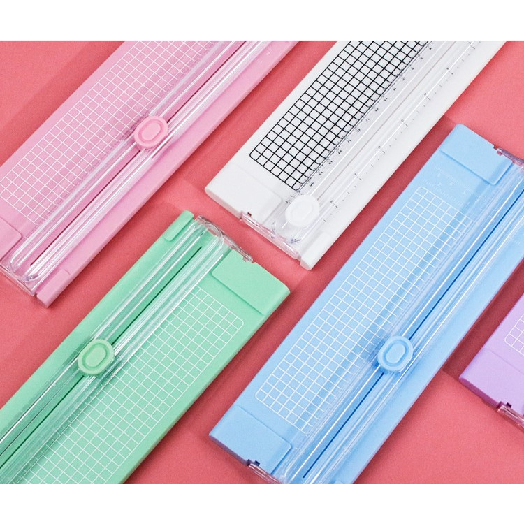 Jual Paper Cutter / Pemotong Kertas Portable A4 & Refill Blade - 27 x 9 ...