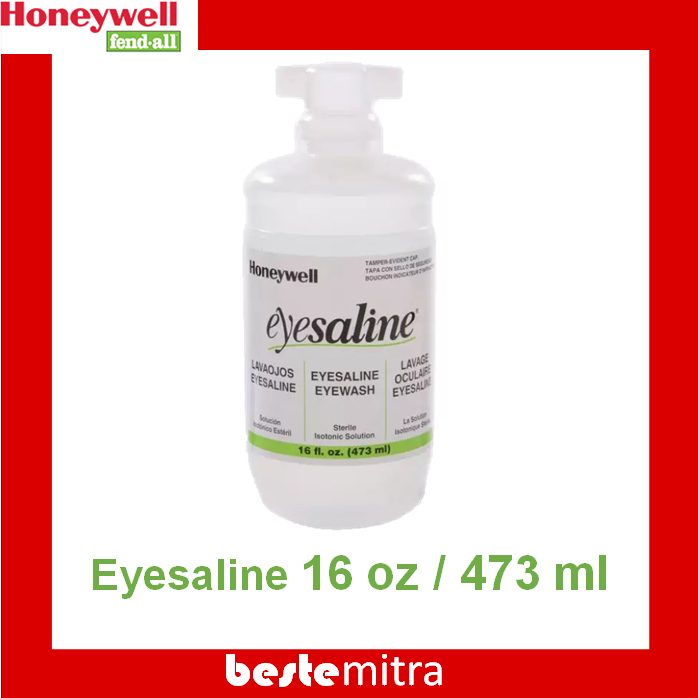 Jual Honeywell Eyesaline 16 oz Emergency Eye Wash Station Refill ...