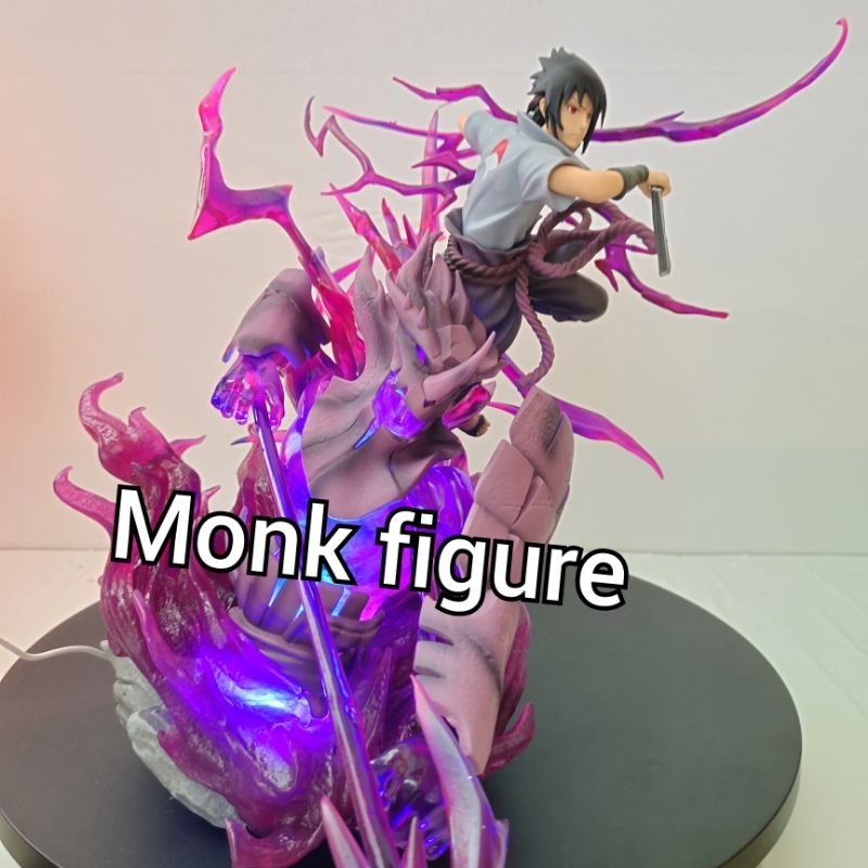 Jual Statue Naruto Uchiha Sasuke Singularity Design Susanoo With Led Action Figure | Shopee ...
