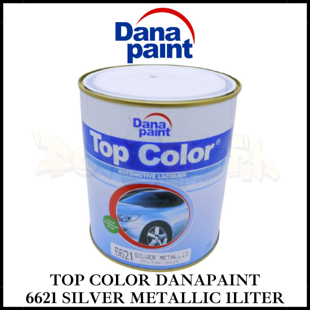 Jual Cat Mobil Kayu Besi Duco Top Color Danapaint 6621 Silver Metallic ...
