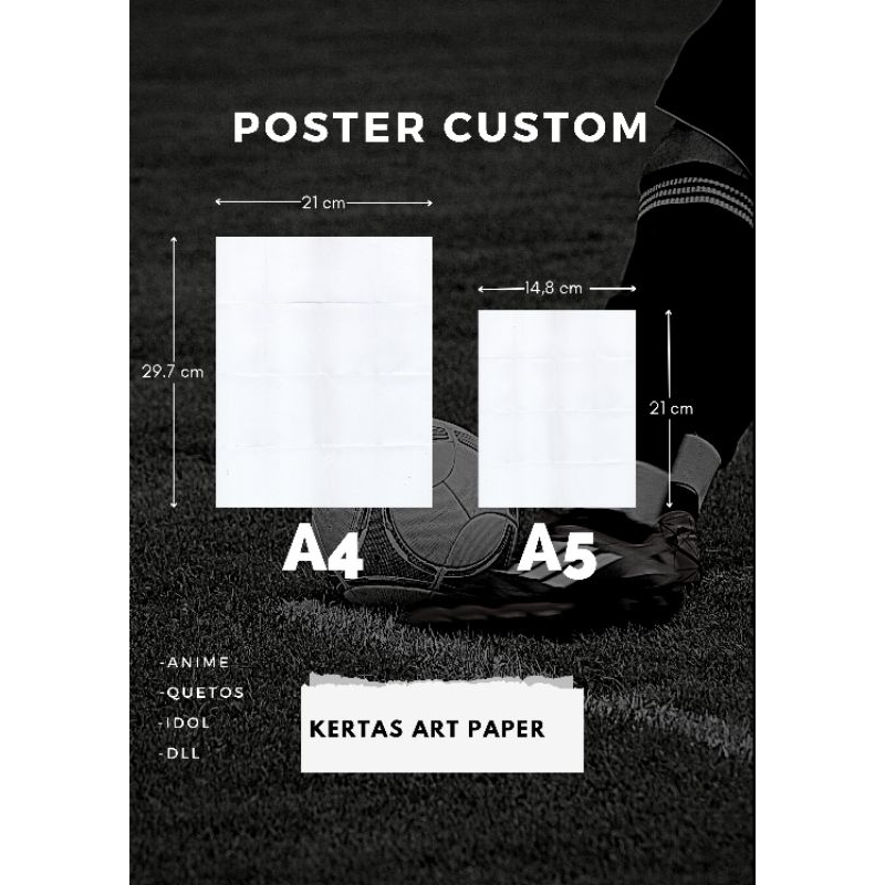 Jual Poster_Custom(Art_paper) | Shopee Indonesia