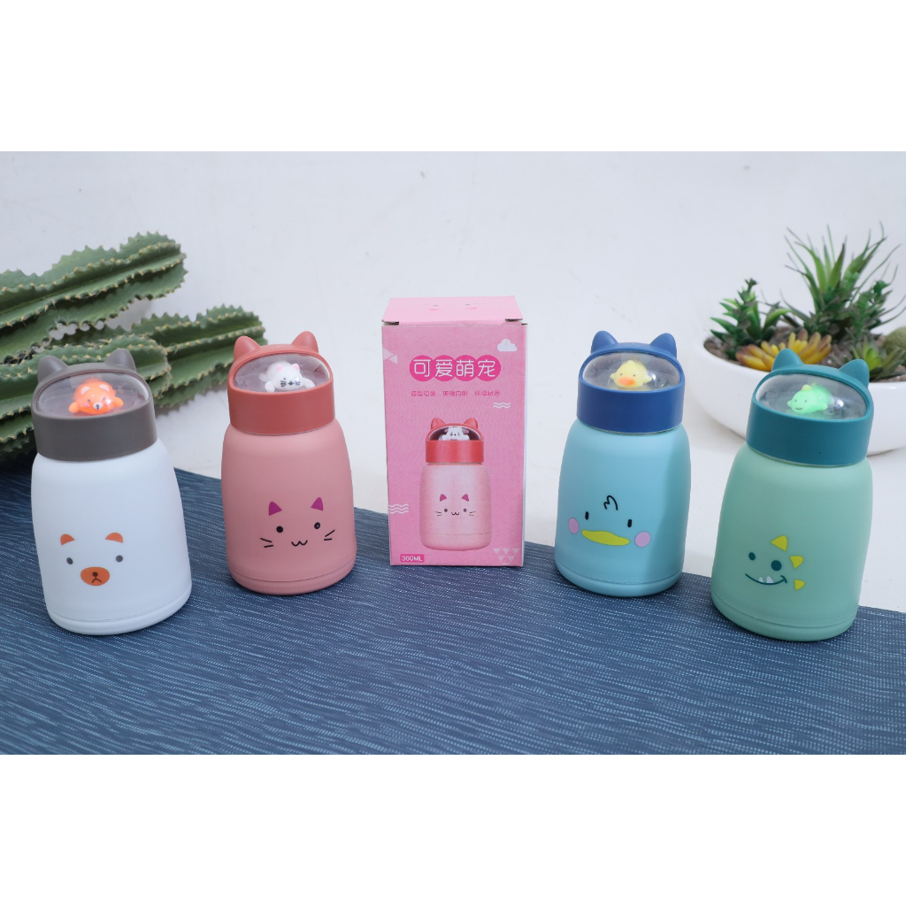 Jual BOTOL DINO CANTIK/BOTOL KARTUN LUCU/BOTOL MINUM ANAK GEMOY/BOTOL ...