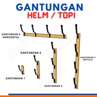 Jual Rak Helm Gantung / Rak Topi / Tempat Penyimpanan Helm dan Topi ...