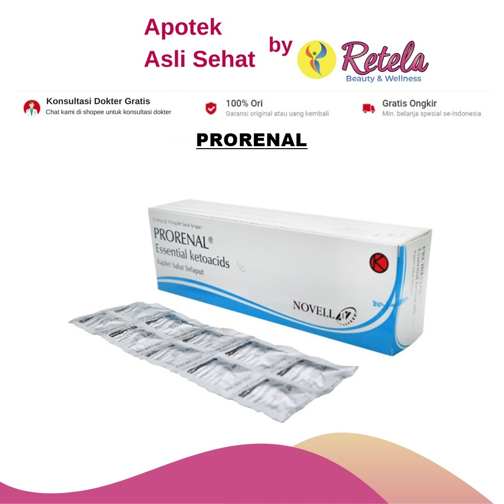Jual PRORENAL BOX 100 TABLET | Shopee Indonesia