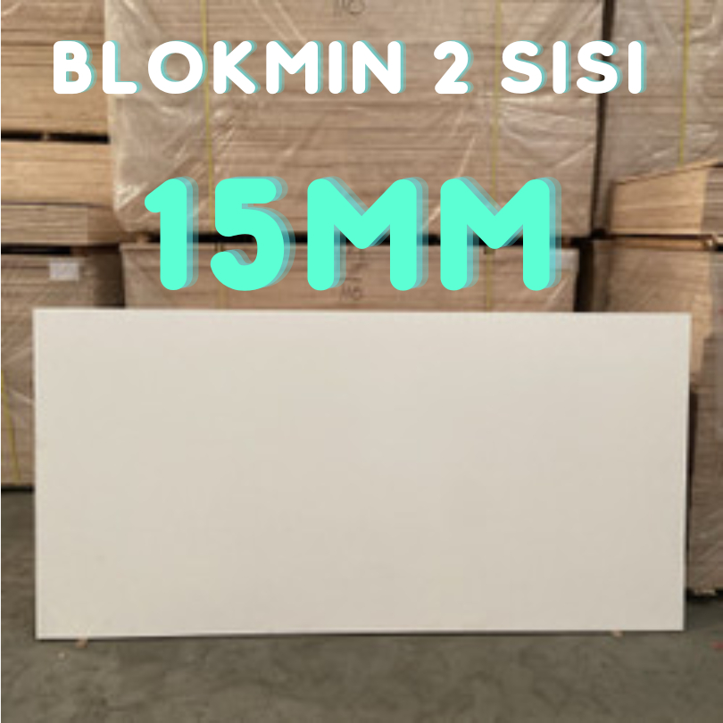 Jual Blokmin 15mm Custom Harga/cm2 Triplek Blokmin Putih 15mm Custom 2 ...